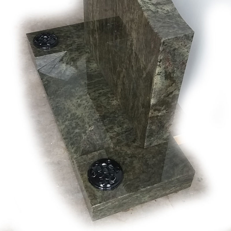 SP87 Saddle Plate & Splay Base | Banks Memorials